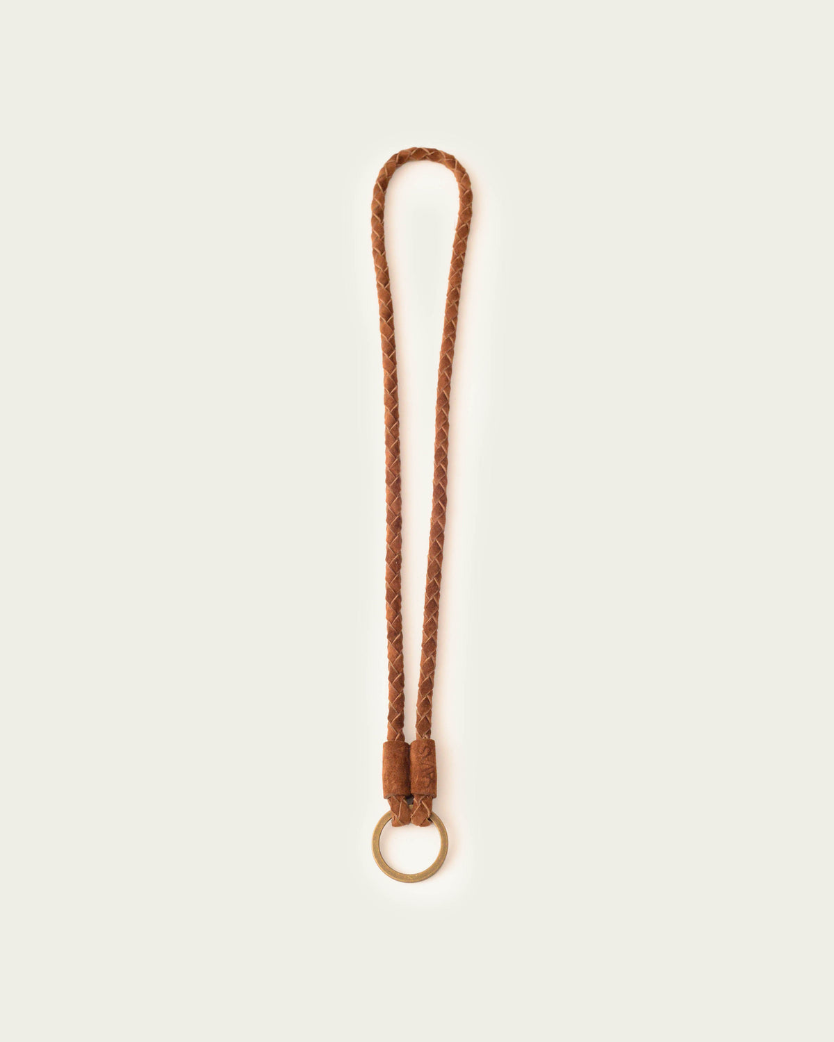 The Key Lasso: Walnut - Genuine Suede Keychain | Atelier Savas